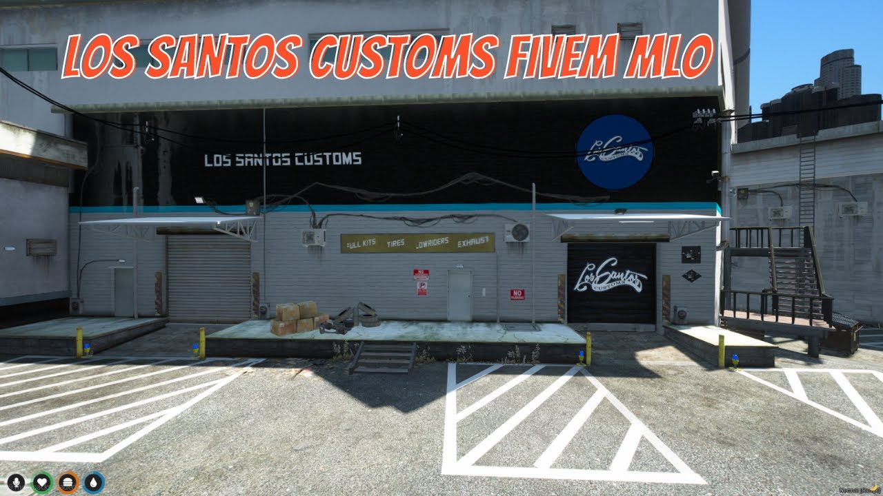 Los santos customs fivem mlo | Fivem Mods | Interior & map for Roleplay ...