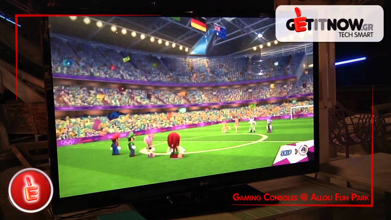 Παίζουμε PS Move, Kinect κ' Wii στο Alou Fun Park! - YouTube