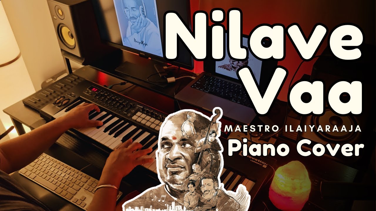 Nilaave Vaa Piano Cover | Maestro Ilaiyaraaja | Mouna Raagam | Adithyha Jayakumar Chords - Chordify
