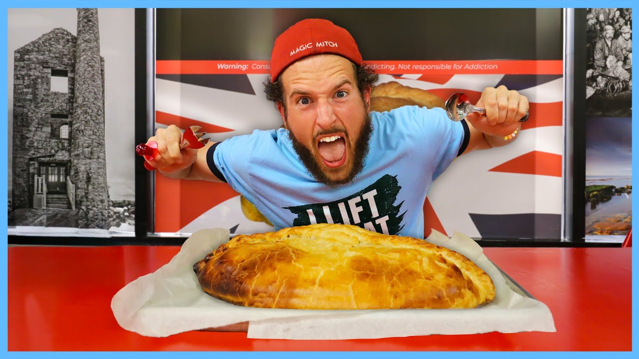 Attempting the BIGGEST Cornish Pasty I've Ever Seen | British Food ...