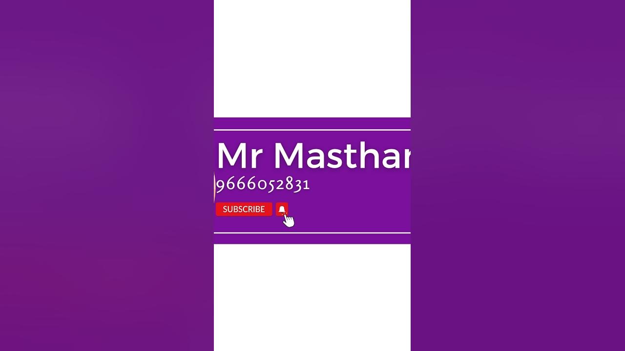 Mr Masthan A2Z - YouTube