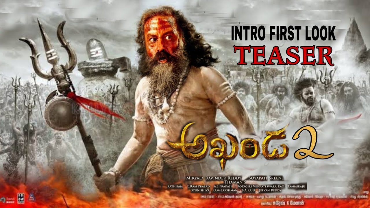 Akahanda 2 First Look Intro Teaser | Balakrishna,Boyapati Srinu | BB4 ...
