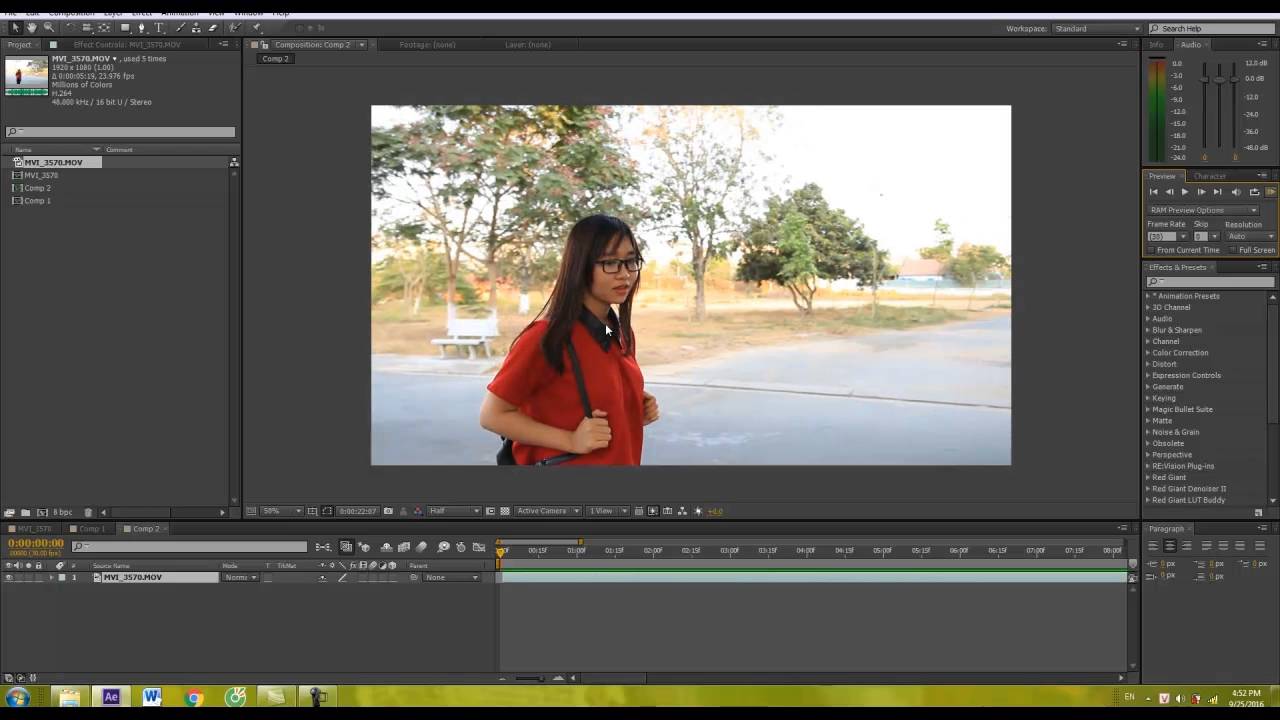 Hiệu ứng làm chậm và mượt video After Effect - Slow Motion - YouTube