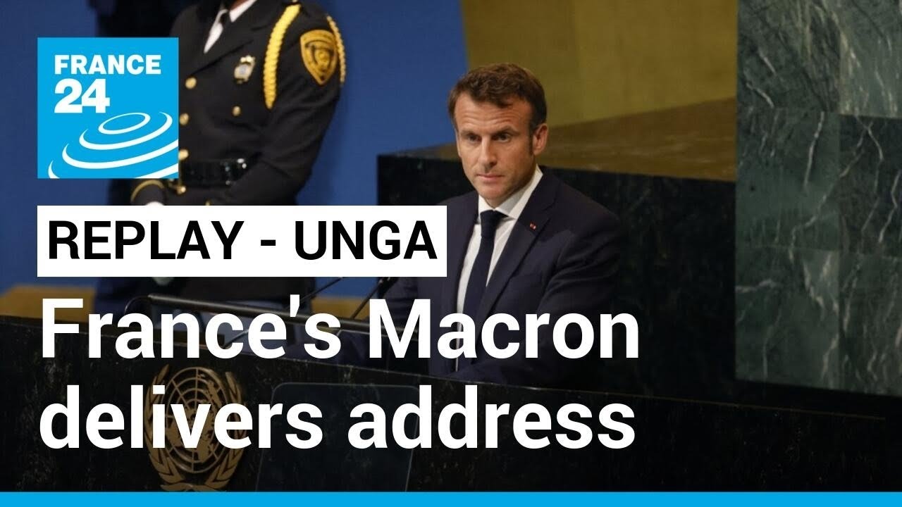 REPLAY: Russian invasion of Ukraine return to 'age of imperialism', Macron tells UN • FRANCE 24 ...