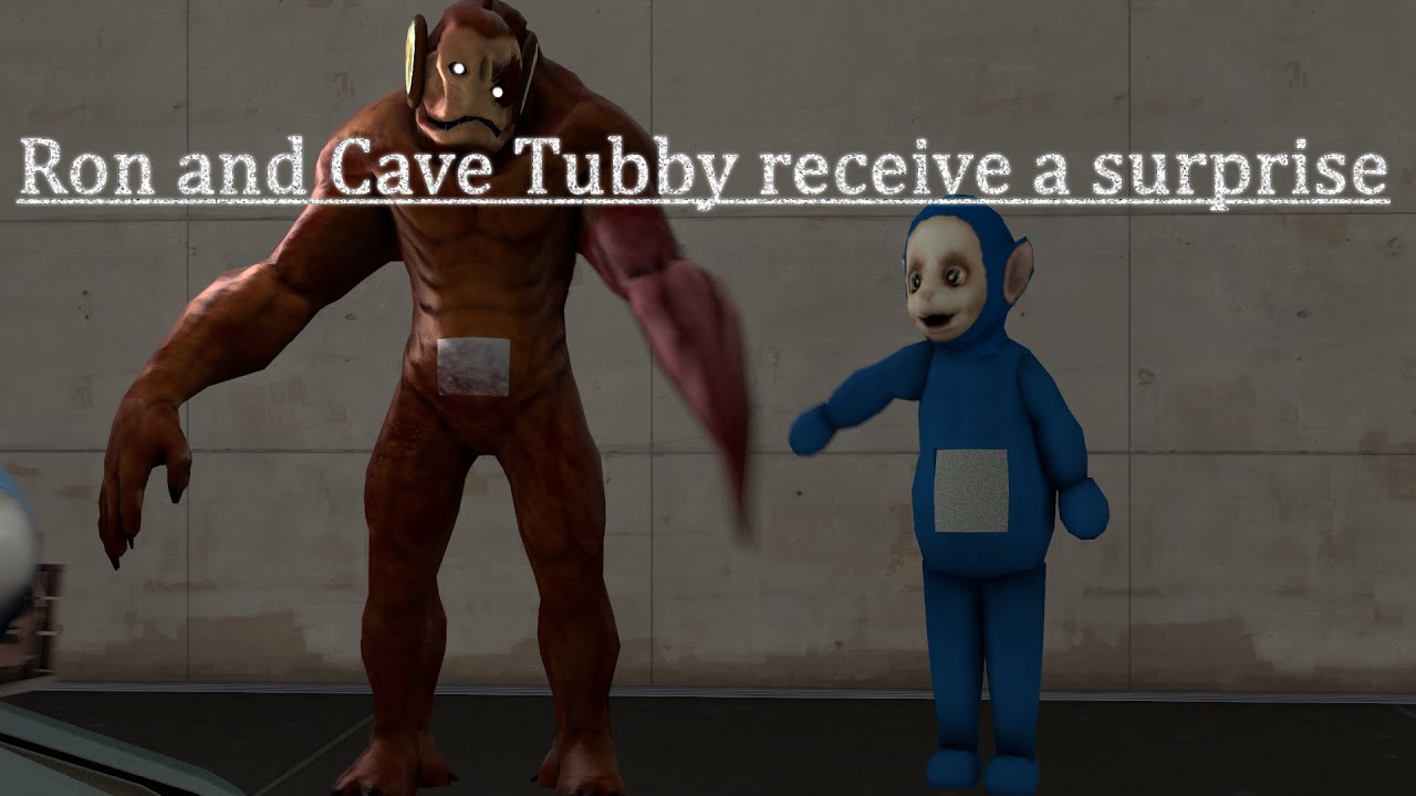 Ron and Cave Tubby receive a surprise [SFM] #teletubbies #slendytubbies ...