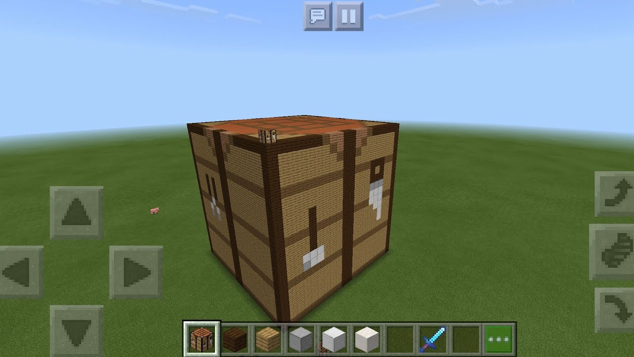 [Minecraft]巨大化工作台！！製作教學 - YouTube