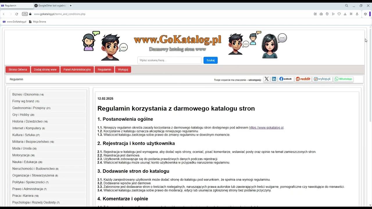 Katalog stron - YouTube