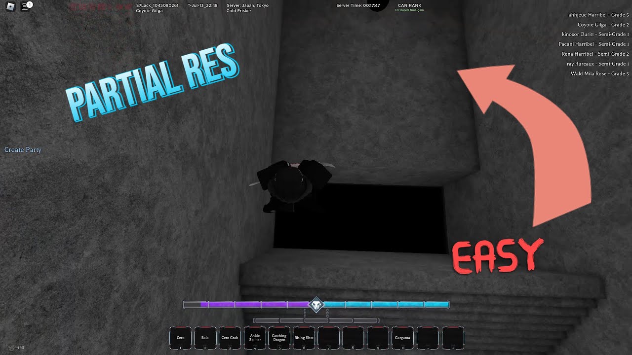 [Type Soul] Arrancar Partial Res Obby Guide + NewCodes - YouTube