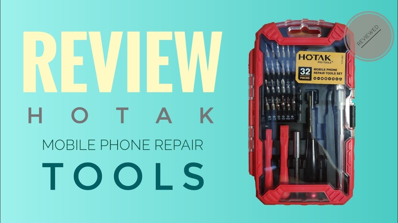 REVIEW - HOTAK MOBILE PHONE REPAIR TOOLS - YouTube