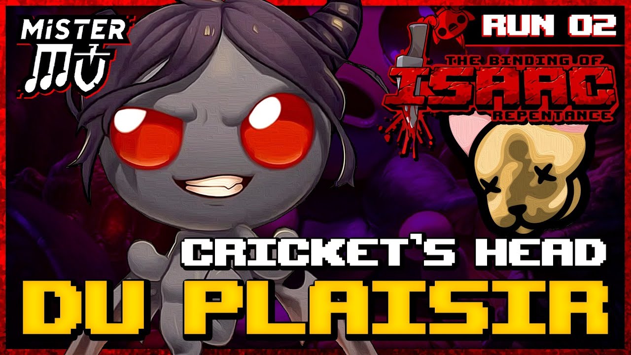 P'TIT CRICKET'S HEAD | The Binding of Isaac : Repentance #2 - YouTube
