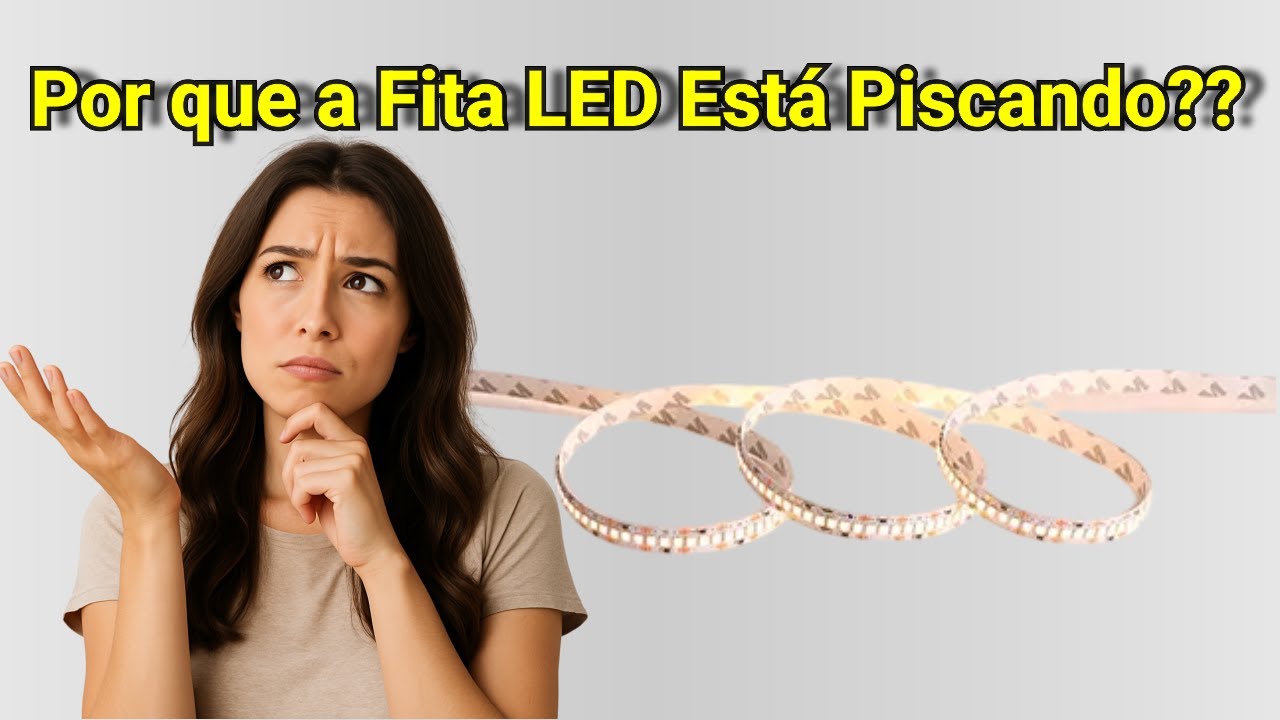 Fita LED piscando como resolver. Descubra - YouTube