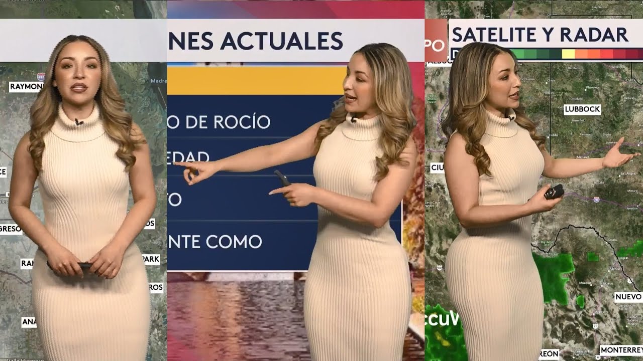 Maria Perez for Univision 48 with the weather report for December 3 ...