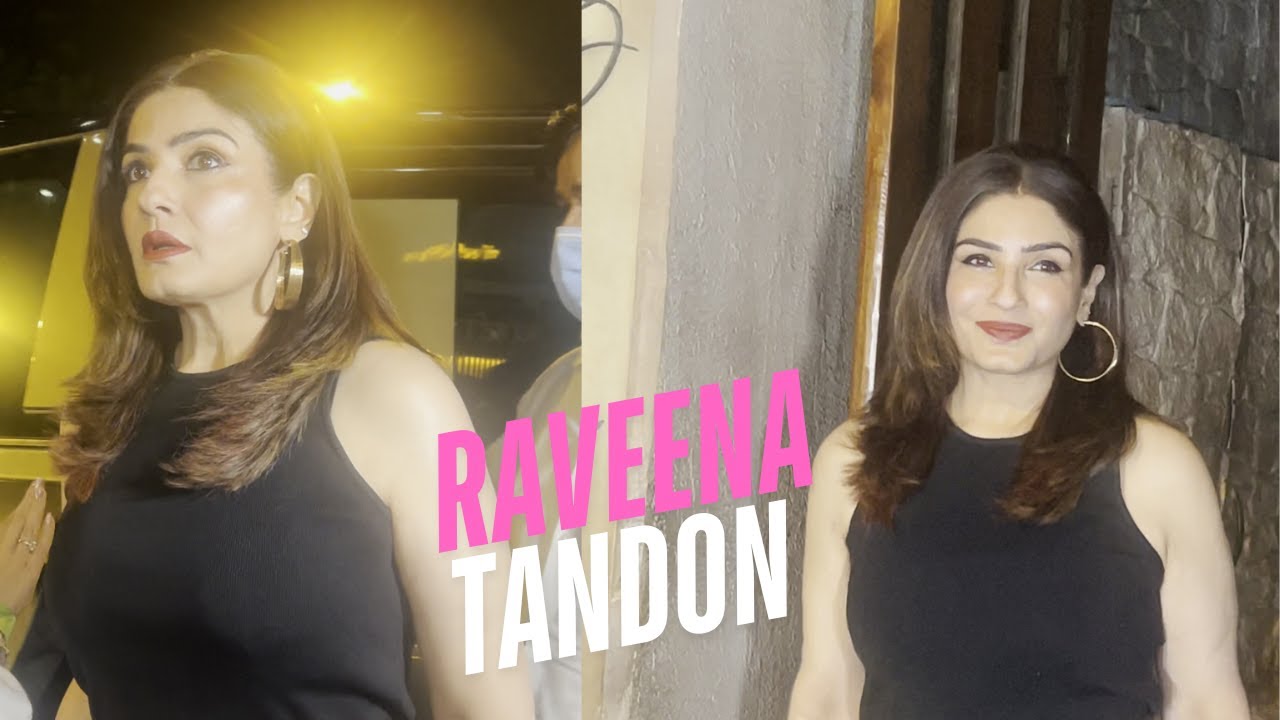 Raveena Tandon Shines at Rashaa Thadani's Birthday Bash! 🎉 | Exclusive ...