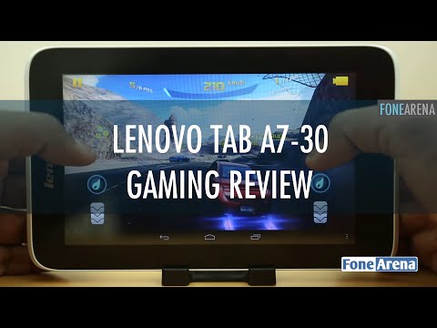 Lenovo Tab A7-30 Gaming Review