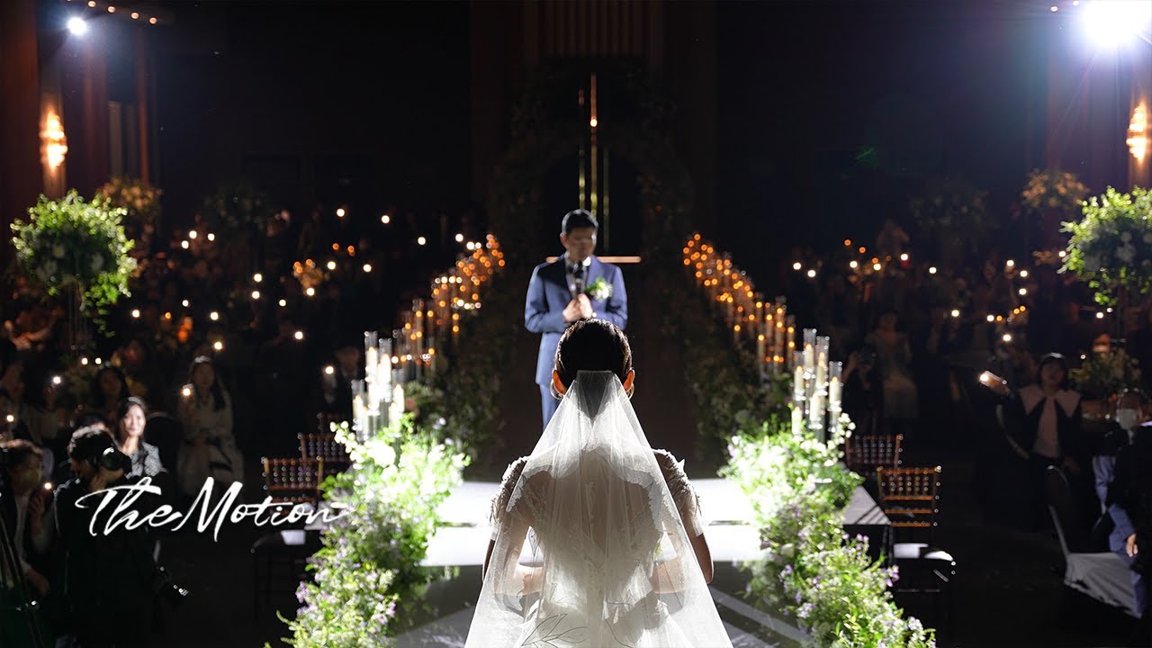 [더모션] 부산 그랜드모먼트 클래식홀_1분 하이라이트 웨딩영상_4K(Cinematic wedding video) - YouTube