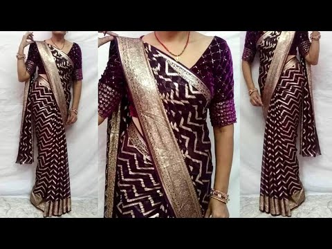 how to wear saree for beginners //how to drape saree #sareedraping ...