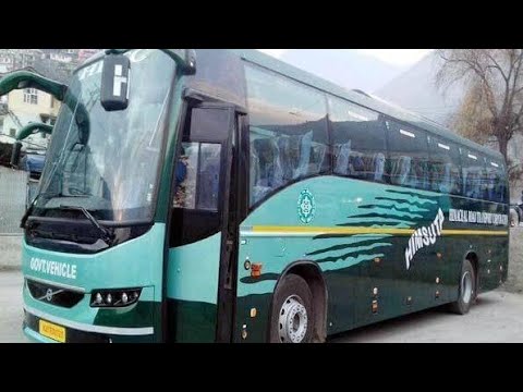 Himsuta HRTC Volvo Bus Service in All Himachal Pradesh - YouTube
