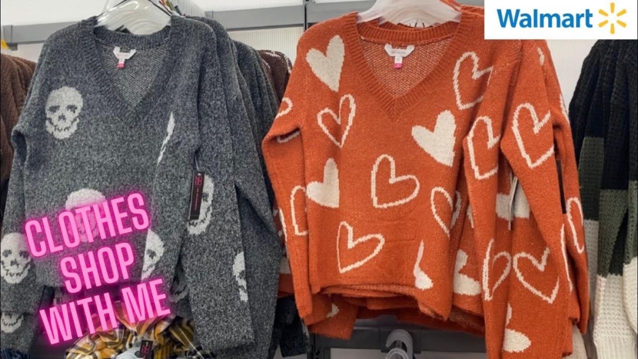WALMART WOMEN’S CLOTHES SHOP WITH ME 👗 WALMART FALL CLOTHING 👚 WALMART ...