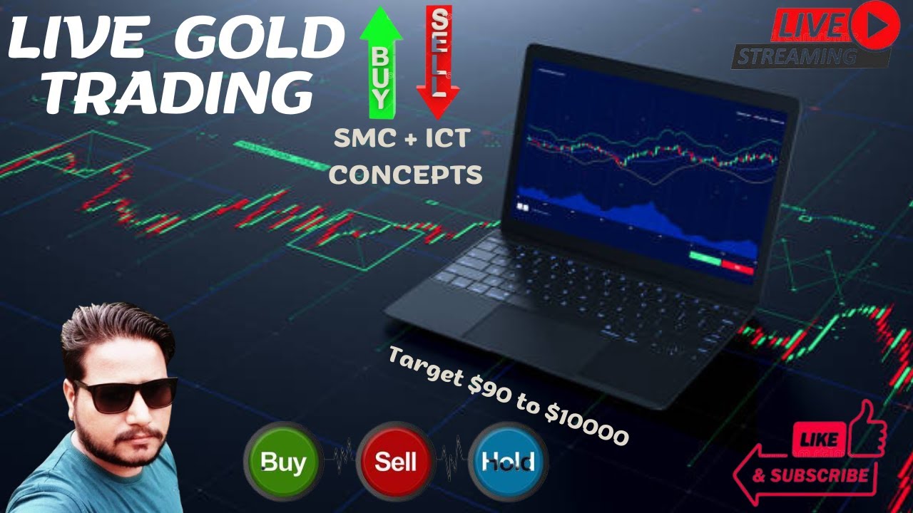 XAU/USD Live Trading | $90 - - $10000 | XAUUSD Trading Strategy | Q.B ...