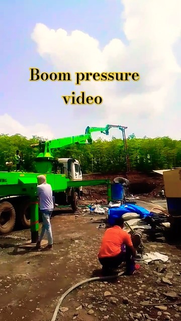 #boom #pressure #concrete #pump #machine #new #working #foor # ...