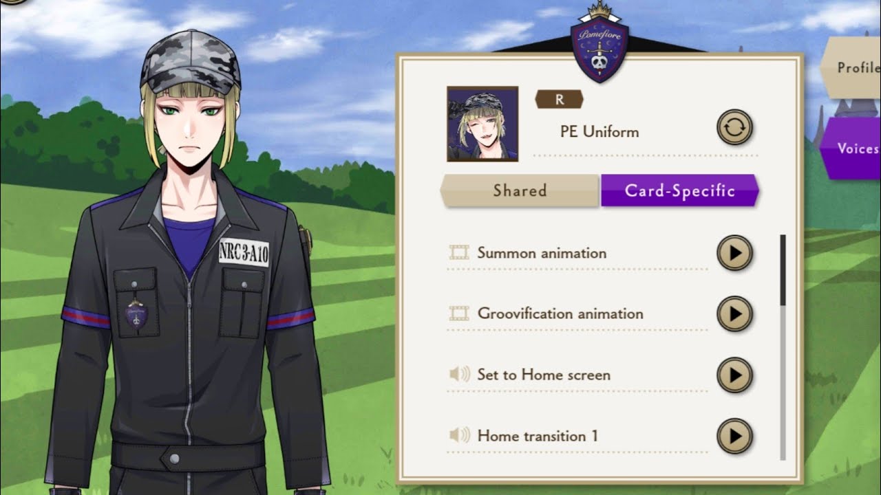 [Twisted Wonderland] Rook Hunt - PE Uniform Voice Lines - YouTube