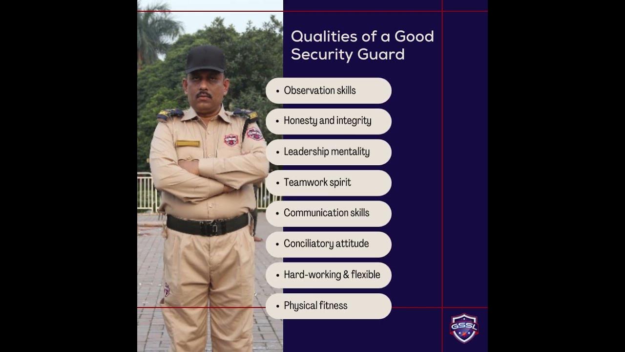 Qualities of Good Security Guard - GSSL - YouTube