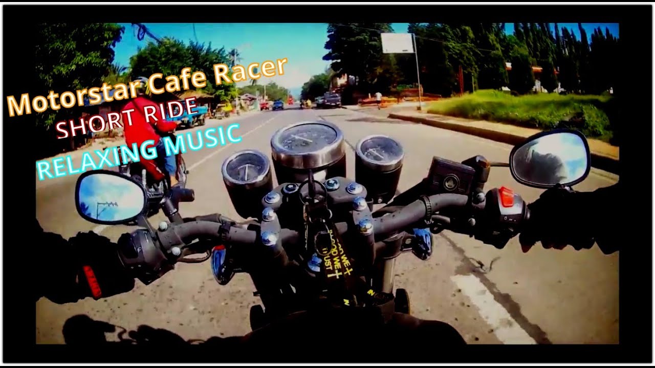 MOTORSTAR CAFE RACER 150 RELAXING SHORT RIDE - YouTube
