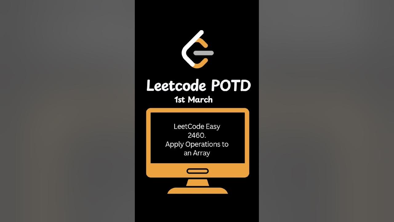 Leetcode POTD 1st March #dsa #leetcode #leetcodeproblemoftheday - YouTube