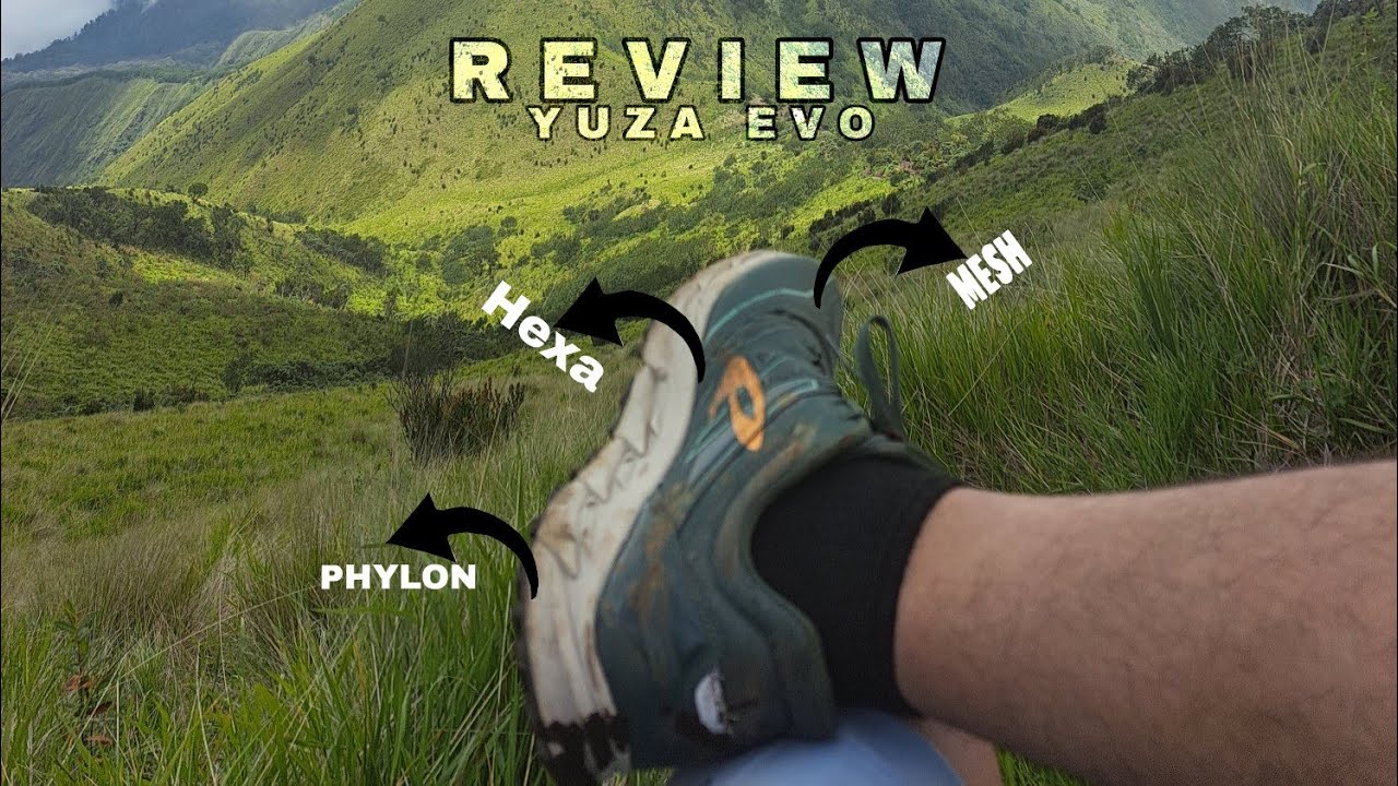 REVIEW SEPATU TRAIL RUNNING YUZA EVO NINETEN - UPAS PRODUK - YouTube