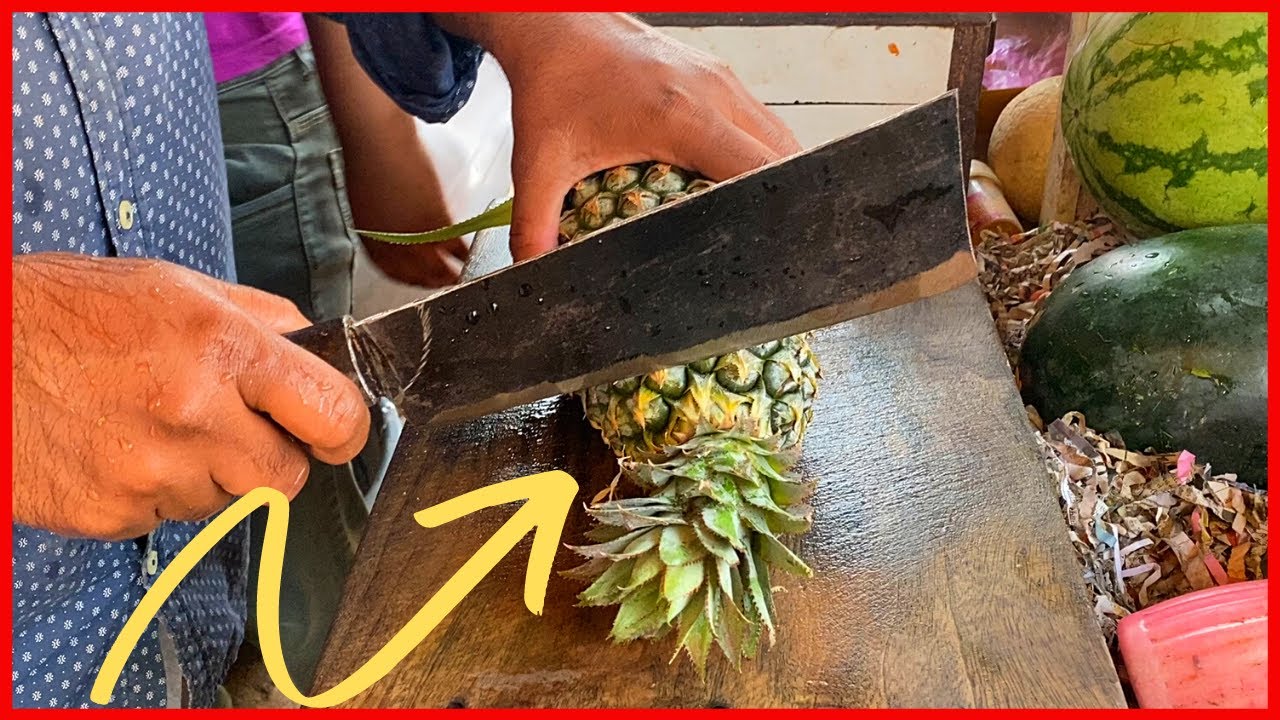 FRUIT NINJA of FRUITS | Amazing Fruits Cutting Skills | Indian Street ...