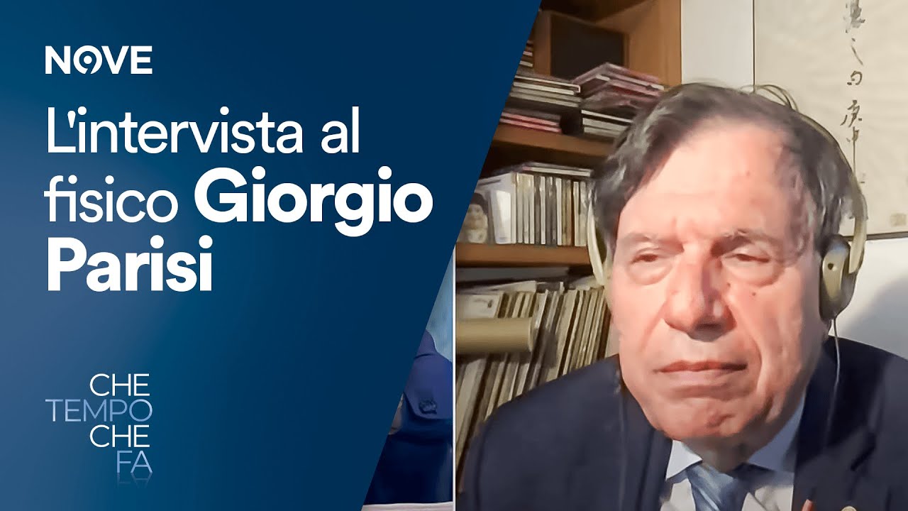 Che tempo che fa | L'intervista al fisico Giorgio Parisi - YouTube