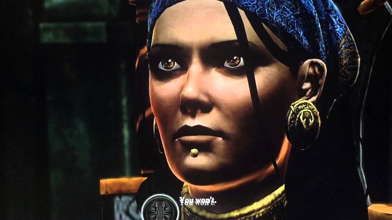 Dragon Age 2 - Isabela Final Battle Conversation/Kiss 1 - YouTube