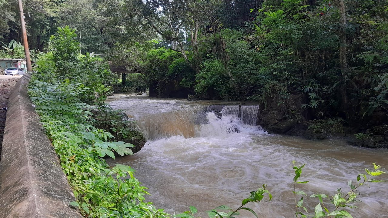 Heavy rain cause water to look like this at Noisy River #viral # ...