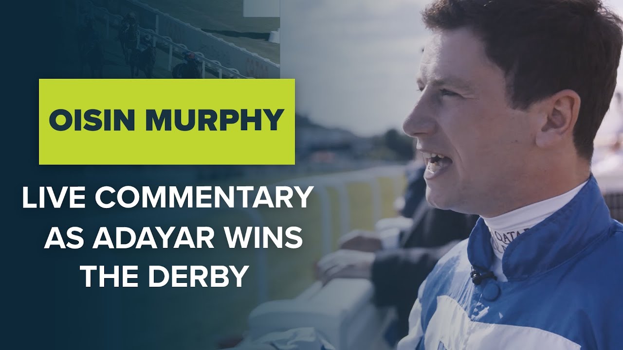 OISIN MURPHY COMMENTATES THE DERBY LIVE - YouTube