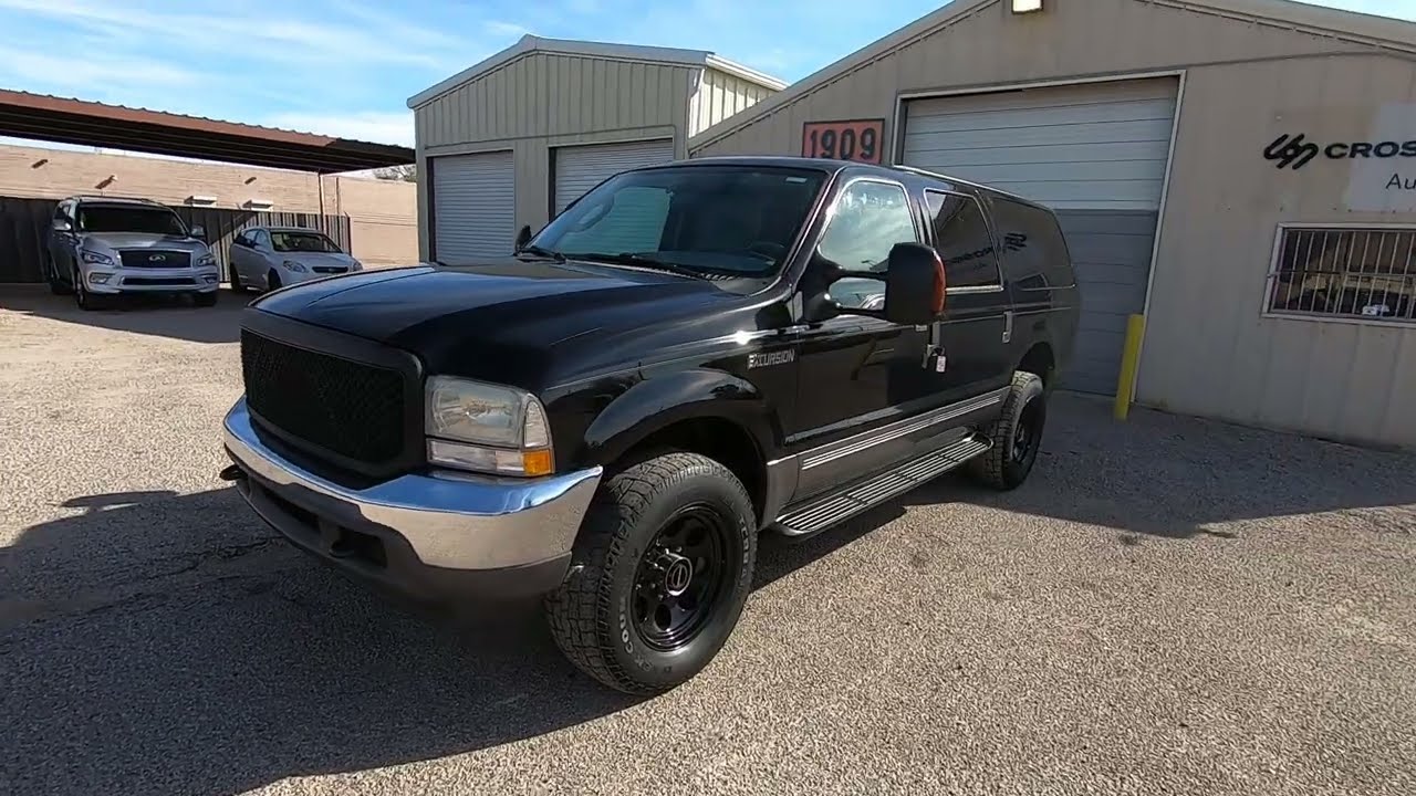 2004 Ford Excursion Diesel 4x4 for sale at Crosscut - YouTube