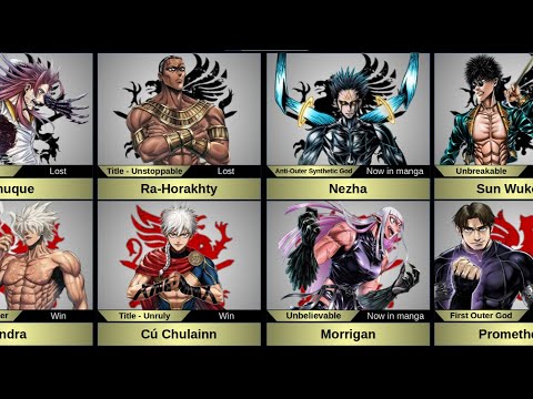 All fights in rounds Record of Ragnarok Gods' Apocalypse