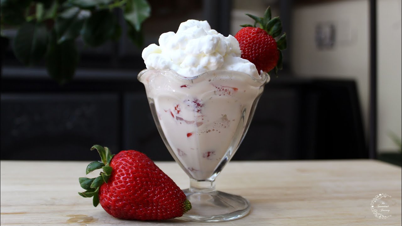 Fresas Con Crema | Strawberries and Cream Recipe | The Sweetest Journey ...