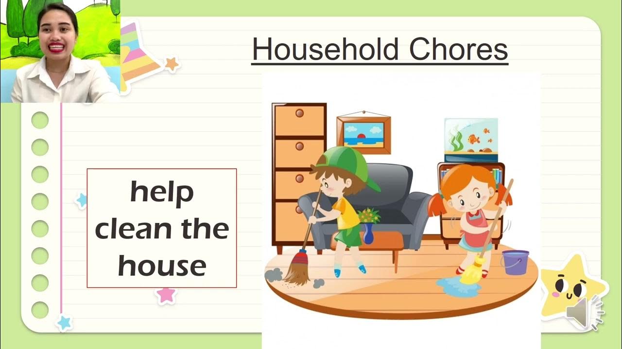 Topic: Daily Routines (Free-time Activites | Household Chores) - YouTube