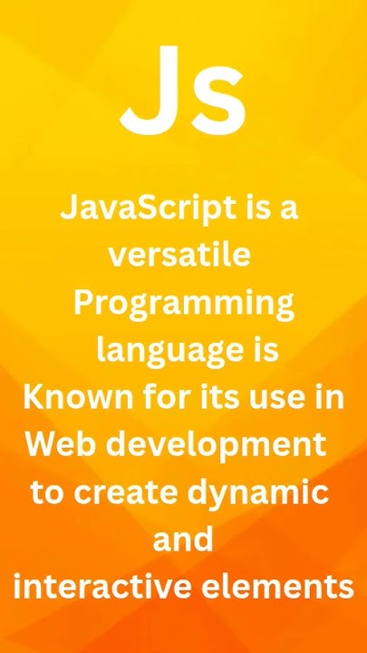 JavaScript | Js | What is Js | Explain Js | Define Js | Js in Web development | Js Frontend Web ...