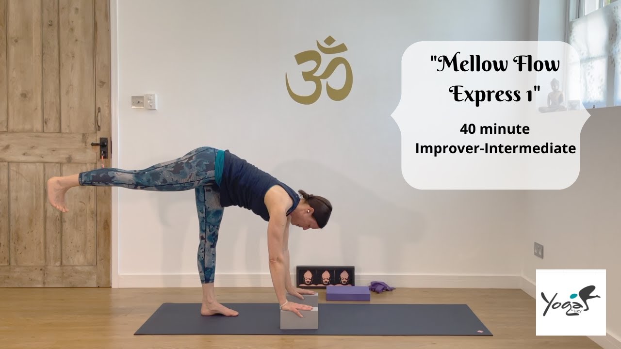 Introducing Mellow Flow Express - Yoga By Lucy @home - YouTube