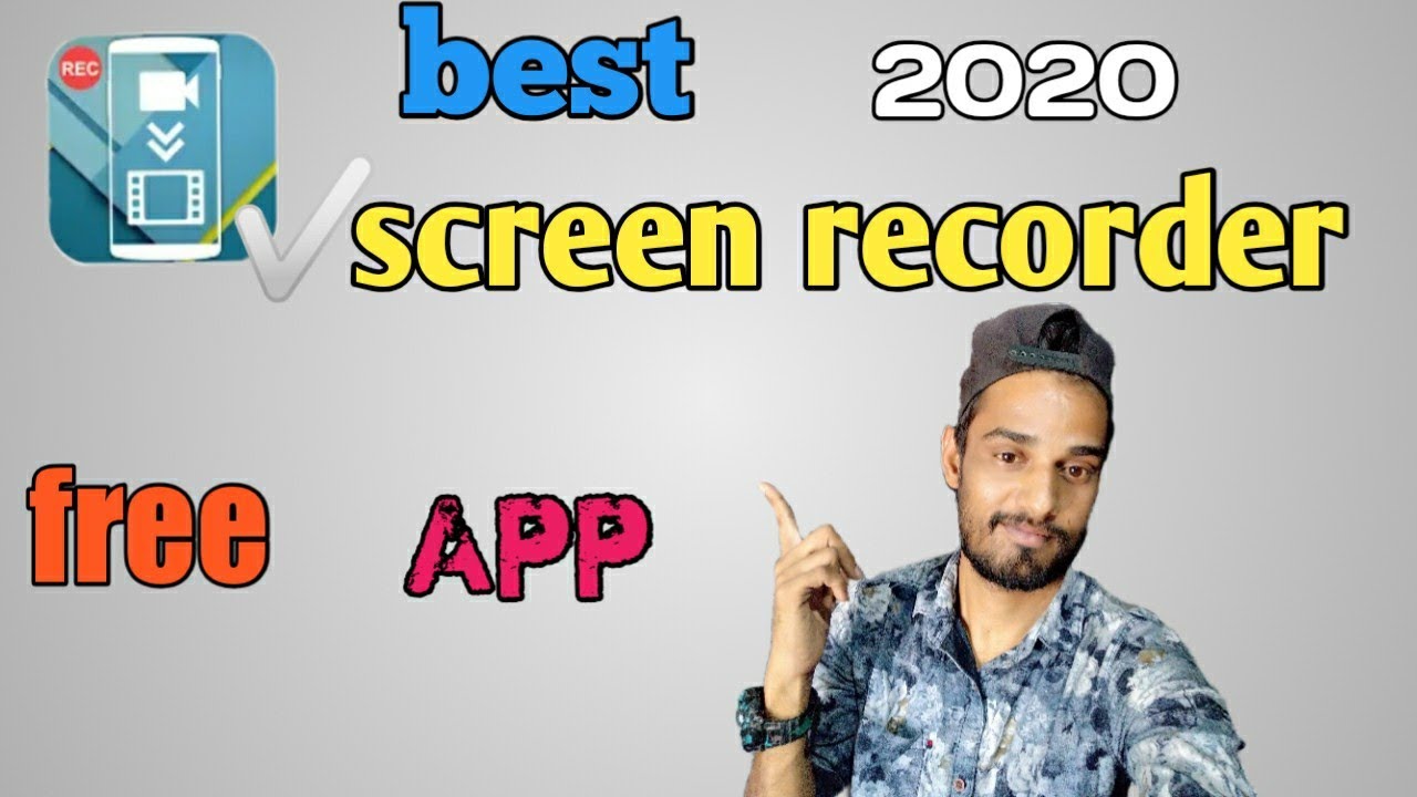 Best Screen Recorder| App for Android Mobile 2020 | screen recorder js ...