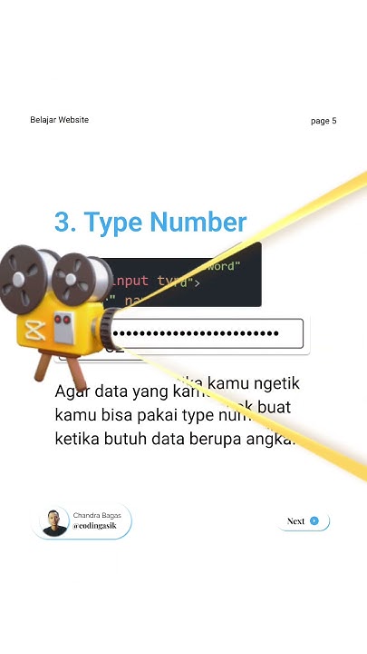 5 Tipe Input Html Yang Paling Populer Shorts Programming Html Htmlcss Coding Codingtips