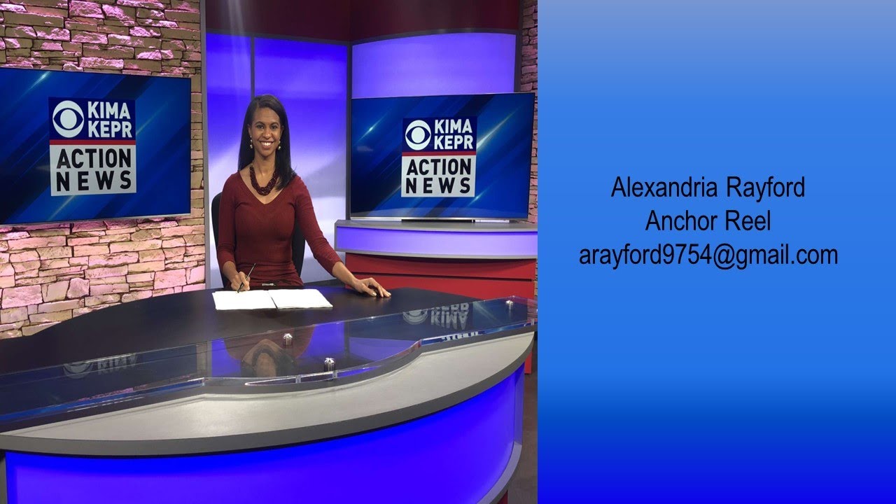 Alexandria Rayford News Anchor Reel 2022 - YouTube
