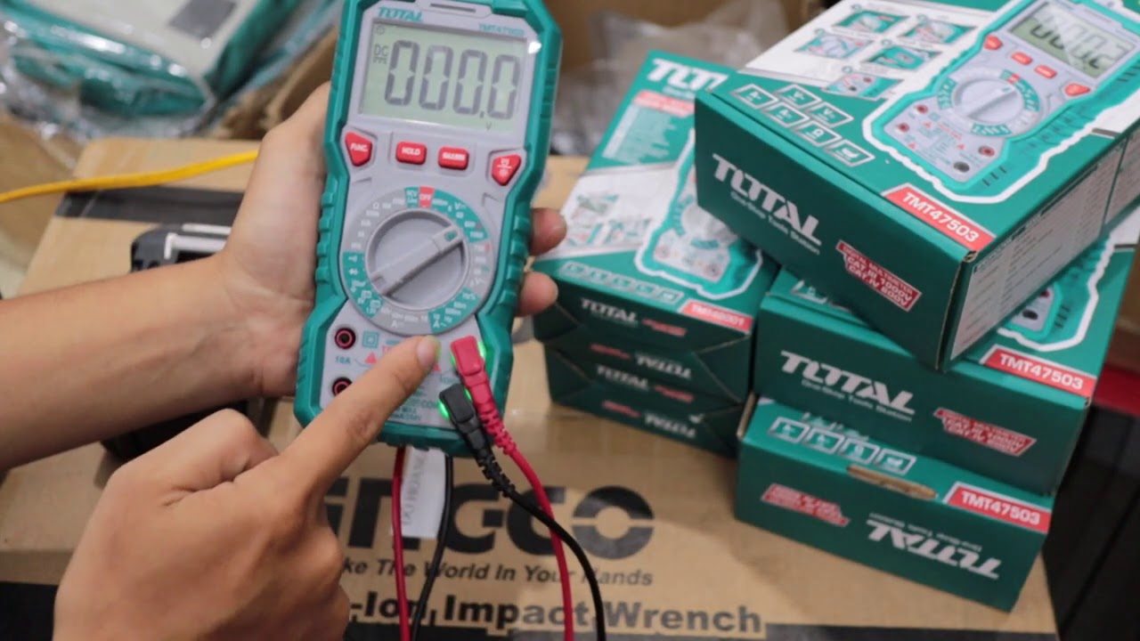 ĐỒNG HỘ VẠN NĂNG CỰC XỊN TOTAL TMT47503 GIÁ 580K - YouTube