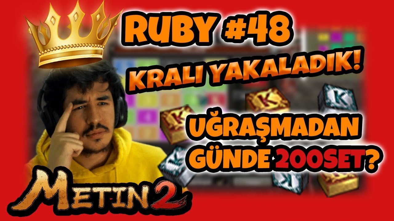 EN SEVDİĞİM ETKİNLİK!! KRALI YAKALADIK!! Metin2 TR Ruby#48 - YouTube