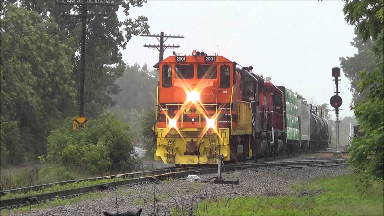 CIND 2001 RJ Corman Railpower Genset RB20BD IORY LSL Southern Pacific ...