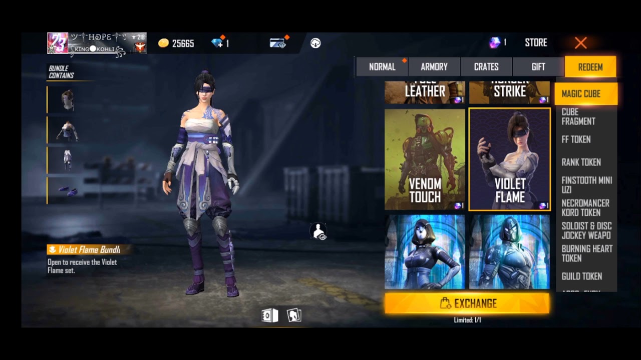 BANDIT BUNDLE OF FREE FIRE - YouTube