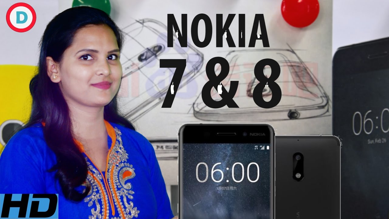 Nokia 7 & 8 Flagship Smartphone with Snapragon 660 & Dual Camera ...