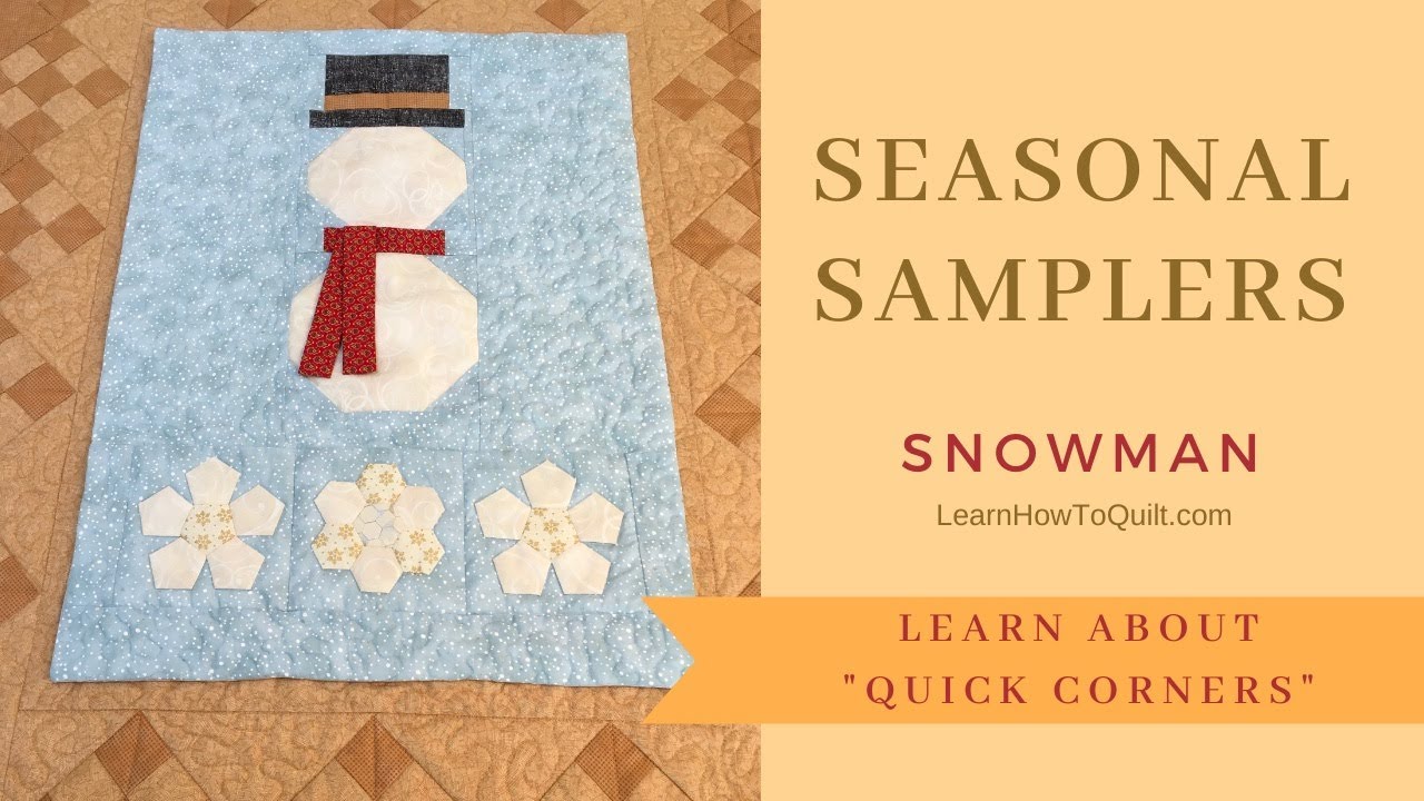 Snowman Sampler Quilt Pattern Mumms The Word, Snowman Sampler, Quilt