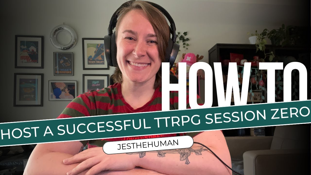 How to host a successful TTRPG session zero - YouTube